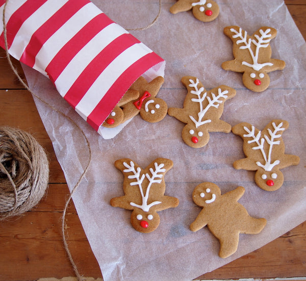 Gingerbread Men & Reindeers | Christmas recipes | BakeClub
